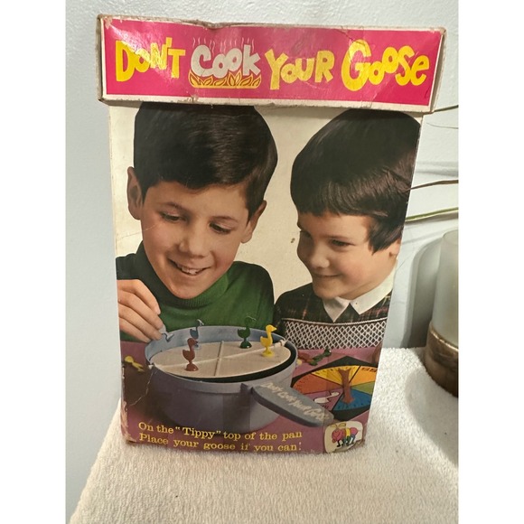 Schaper | Toys | Vintage Dont Cook Your Goose Game 96s Tipping Pan ...